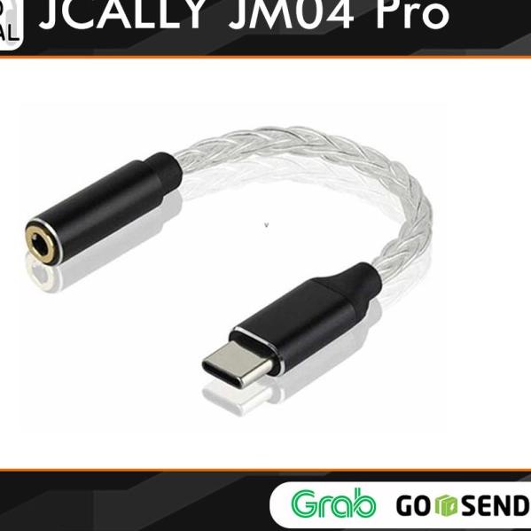Jual JCALLY JM04 Pro DAC USB Type C to 3,5mm - Hitam | Shopee Indonesia