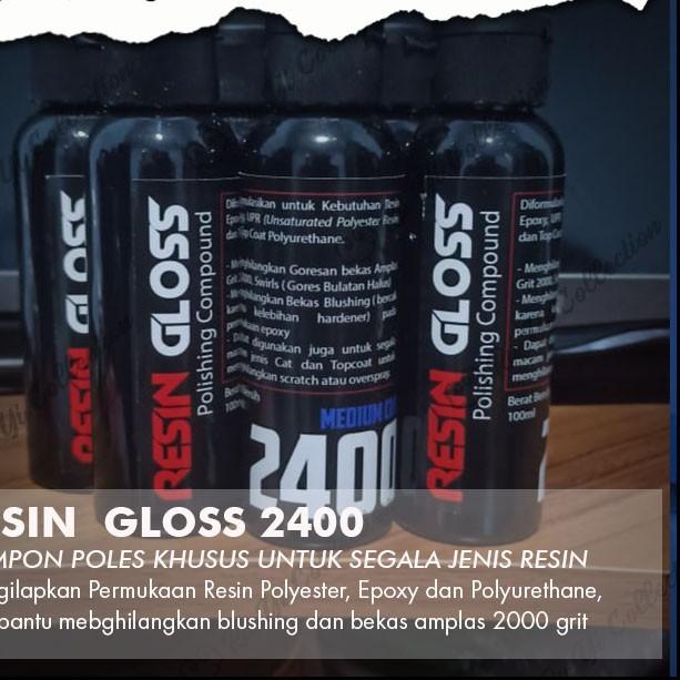 Jual RESIN GLOSS POLISHING COMPOUND KOMPON POLES RESIN KILAP | Shopee ...