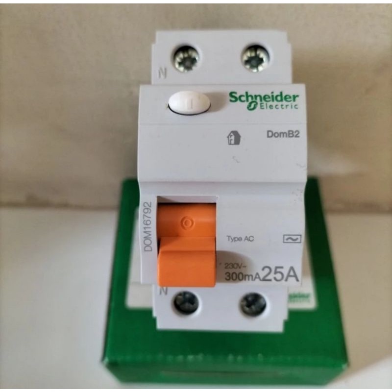Jual RCCB ELCB SCHNEIDER DOMAE 2P 25A 300-mA | Shopee Indonesia