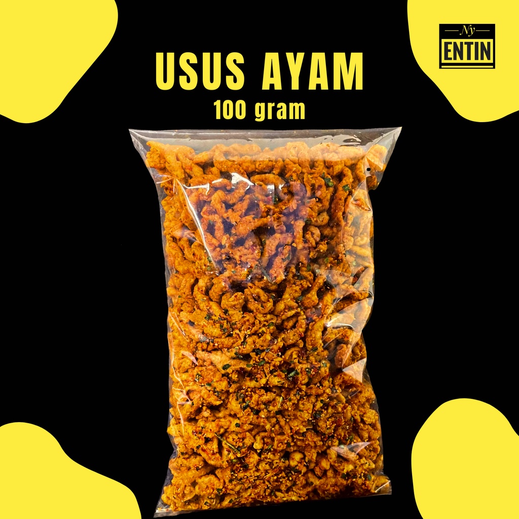 Jual USUS AYAM NY ENTIN ukuran 100 GRAM | Shopee Indonesia