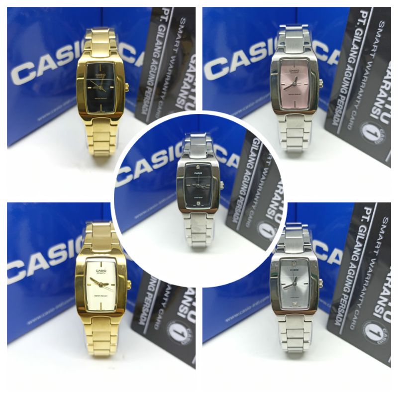 Jual Jam Tangan Wanita Tali besi Casio LTP-1165A Original Garansi Resmi ...