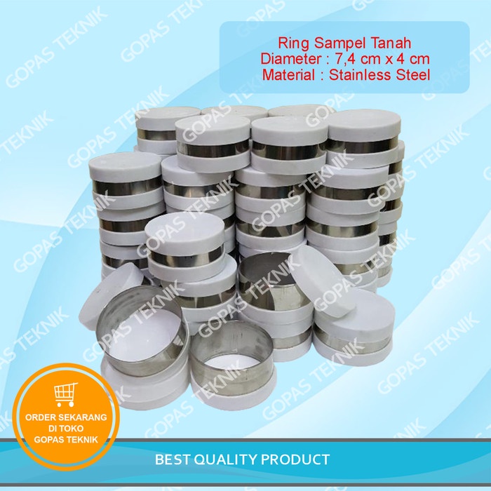 Jual SOIL SAMPLING RING, RING SAMPLING TANAH, SOIL TUBE SAMPLER ...