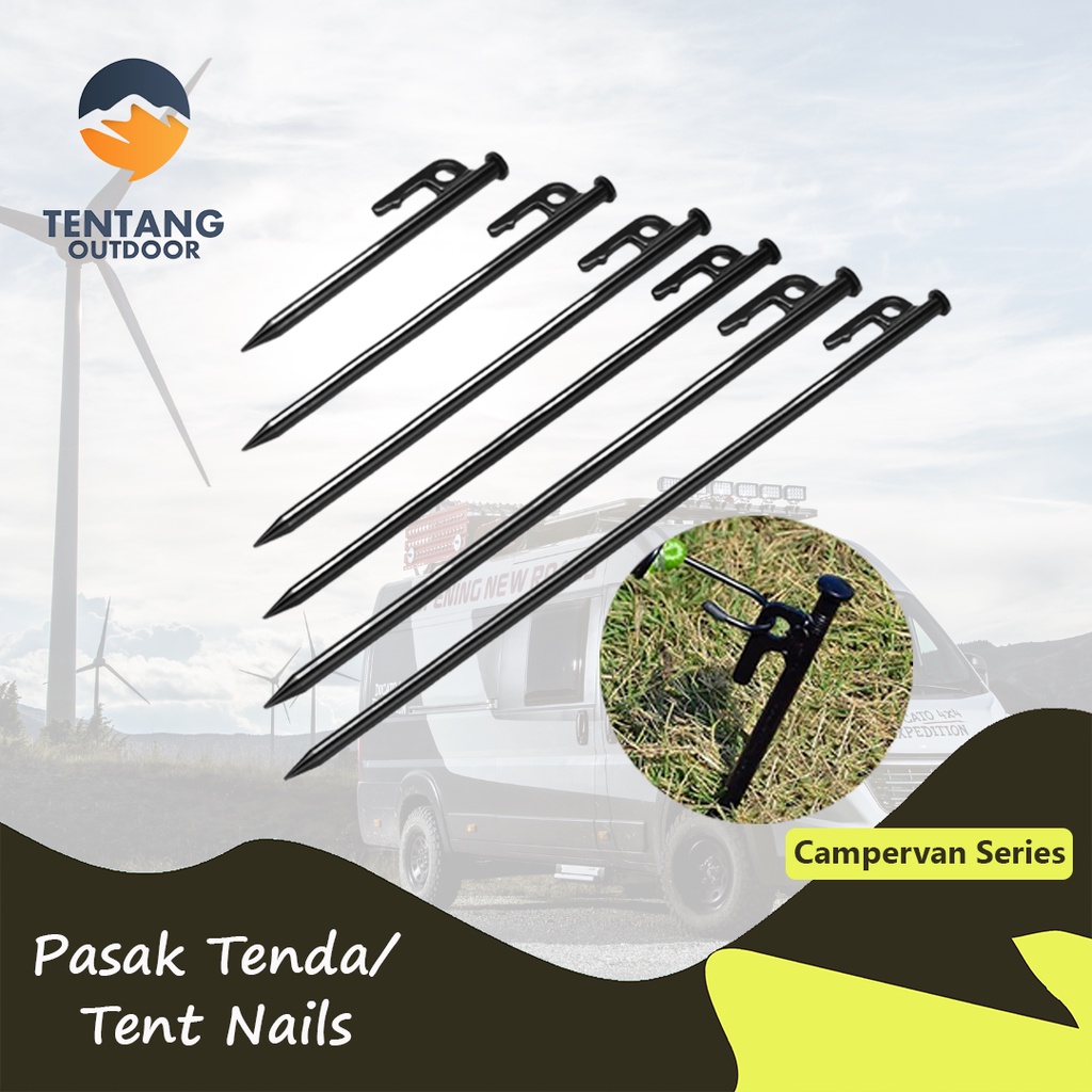 Jual Pasak Tenda Outdoor Camping Mendaki Gunung Hiking 20/25/30cm ...