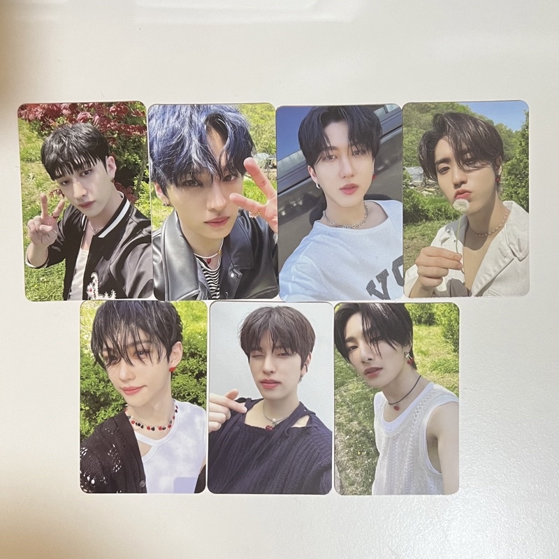 Jual Stray Kids SKZ Maxident T-Crush Pink Photocard PC Bang Chan, Lee ...