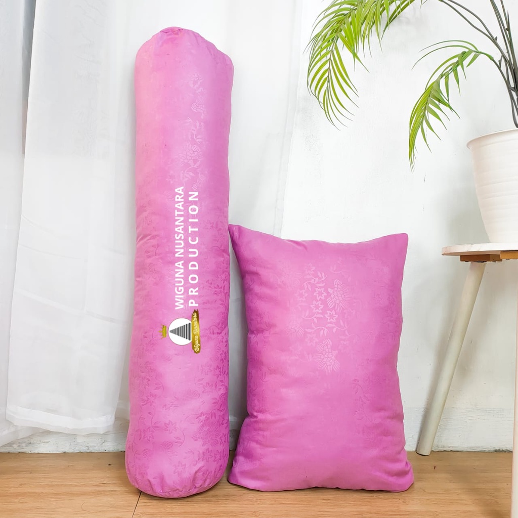 Jual Satu Set Bantal dan Guling Tidur - Motif Embos | Shopee Indonesia