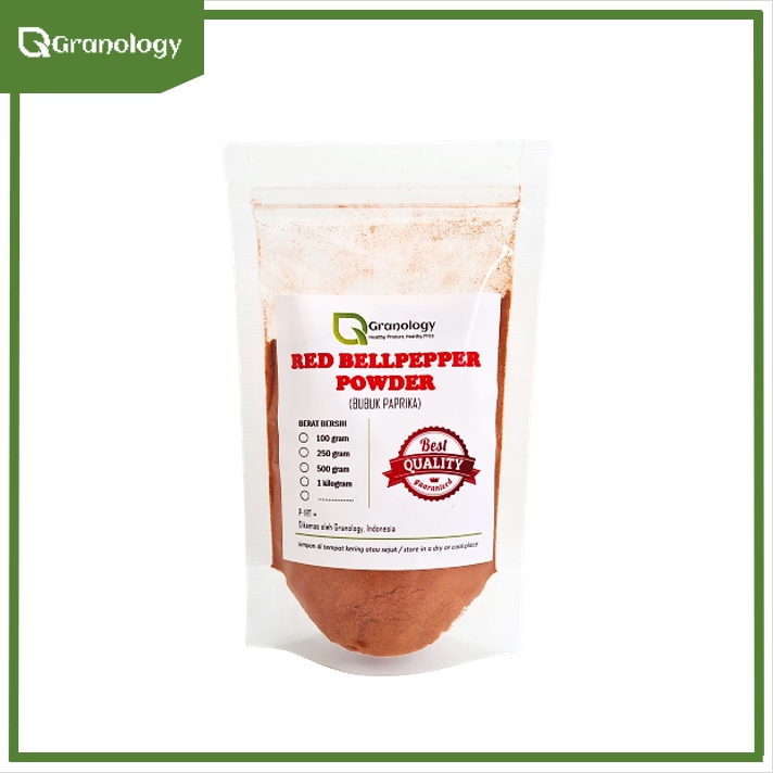 Jual Paprika Bubuk / Pure Bell Pepper Powder (100 gram) by Granology ...