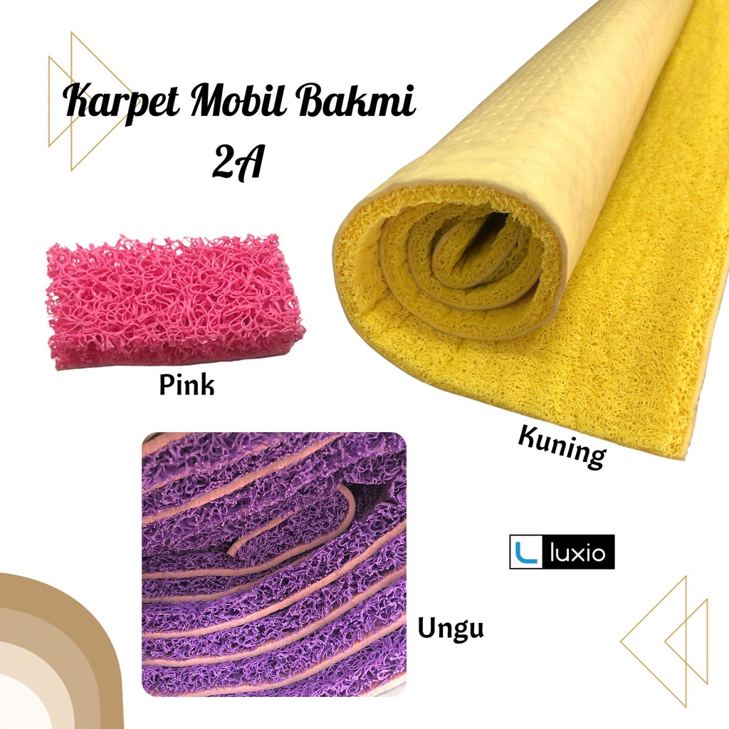 Jual Karpet Mobil Mie / Karpet Bakmi PVC 2A Coil Mat / Karpet karet ...