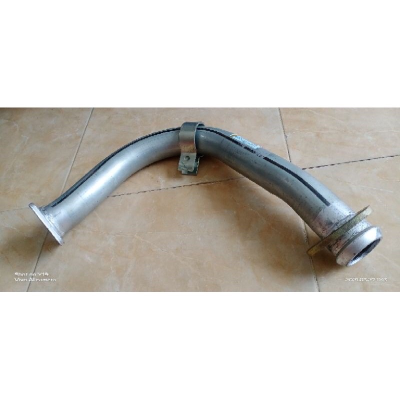 Jual Pipa Leher angsa knalpot canter turbo original Mitsubishi ktb asli ...