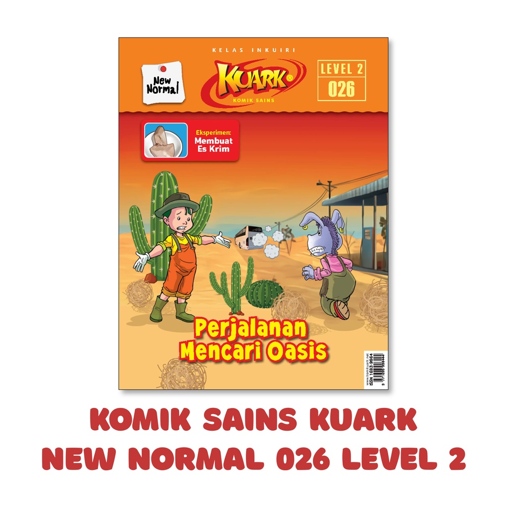 Jual KUARK Komik Sains Level II Nomor 026 New Normal - MATERI OSK 2023 | Shopee Indonesia