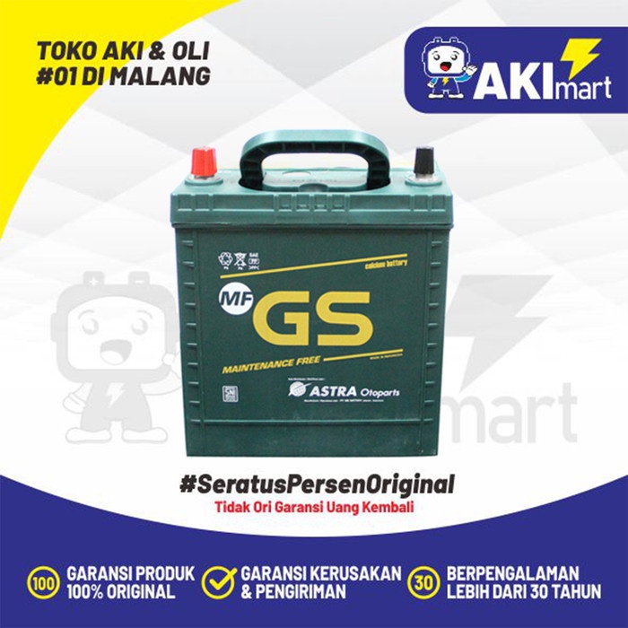Jual GS Astra MF NS40ZL Aki Mobil | Shopee Indonesia