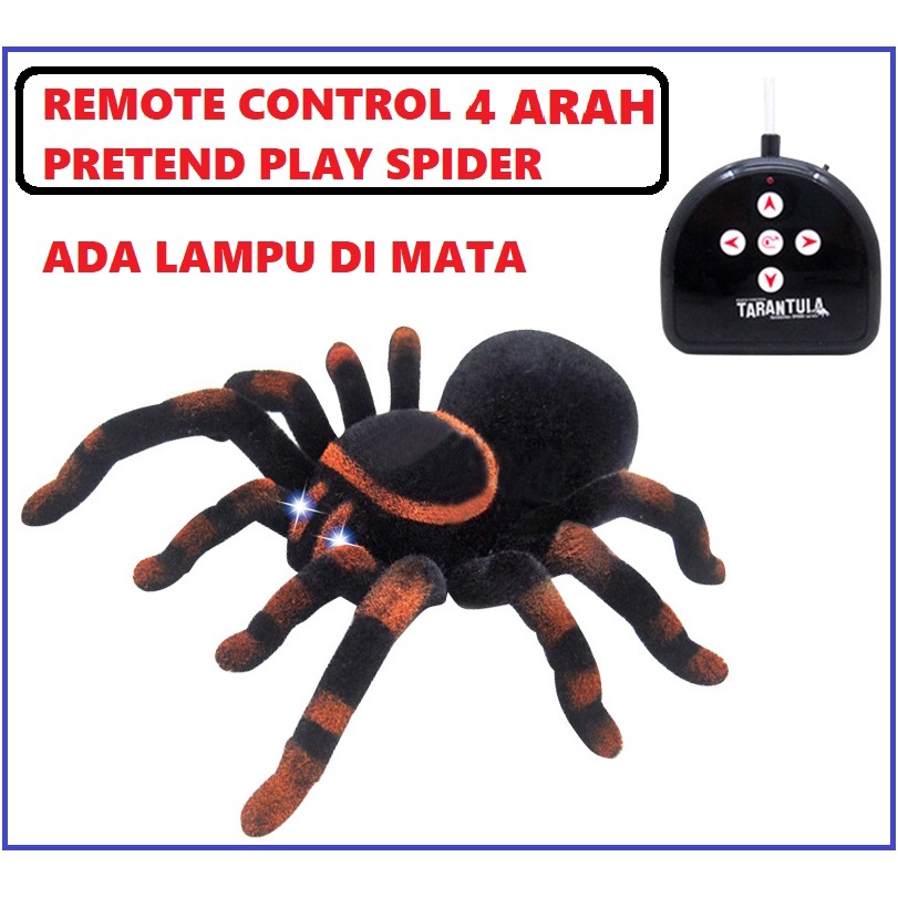 Jual PERAN CAT DOG - MAINAN ANAK REMOTE CONTROL RC SPIDER / ADA LAMPU ...