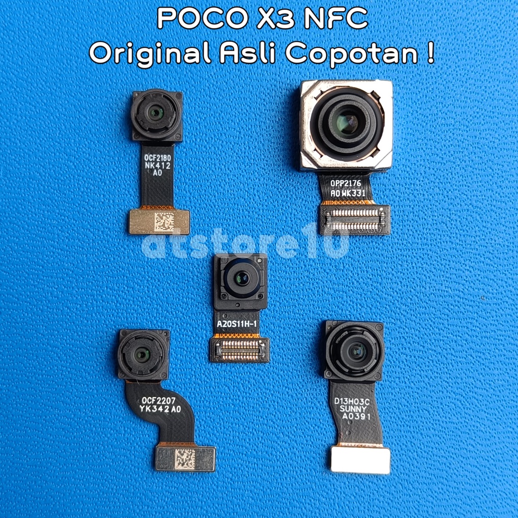Jual KAMERA BELAKANG DEPAN XIAOMI POCO X3 NFC ORIGINAL ASLI COPOTAN ...