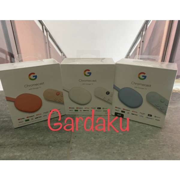 Jual Google Chromecast with Google TV 4K HDR WiFi Streaming Media ...