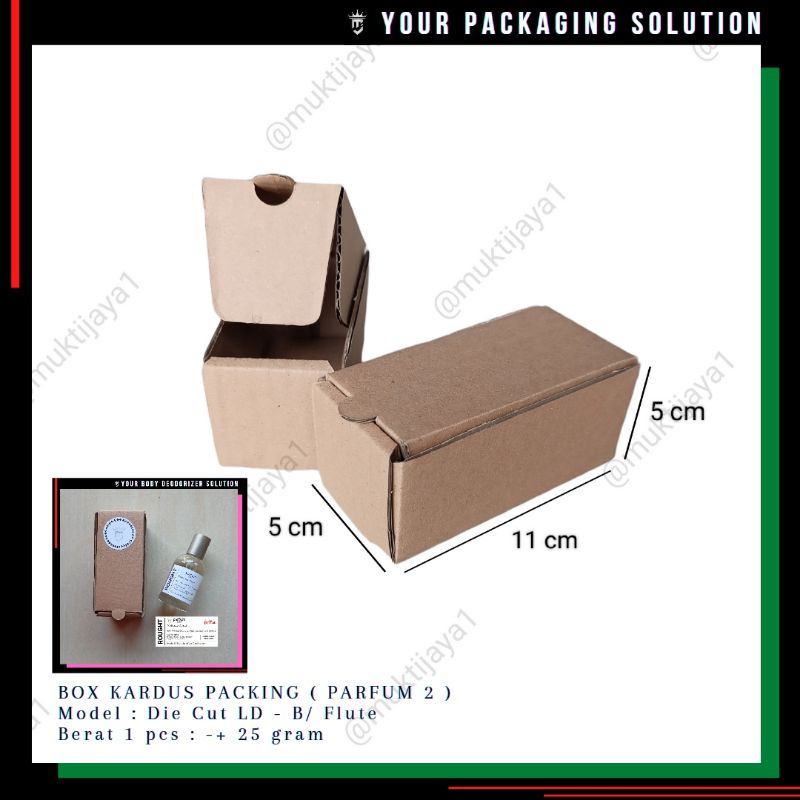 Jual BOX PARFUM 2 (Box Botol Lelabo 35ml) • 5x11x5cm • Kotak/ Kardus ...
