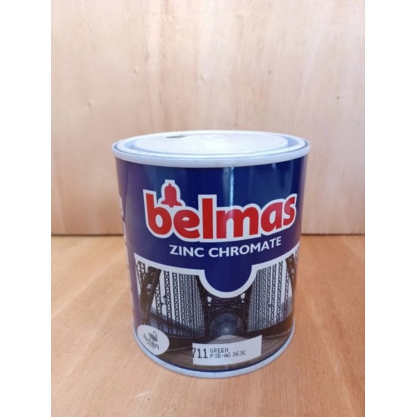 Jual Zinc Chromate Belmas 1 kg Hijau Green Cat Meni Besi Avian Pelapis ...