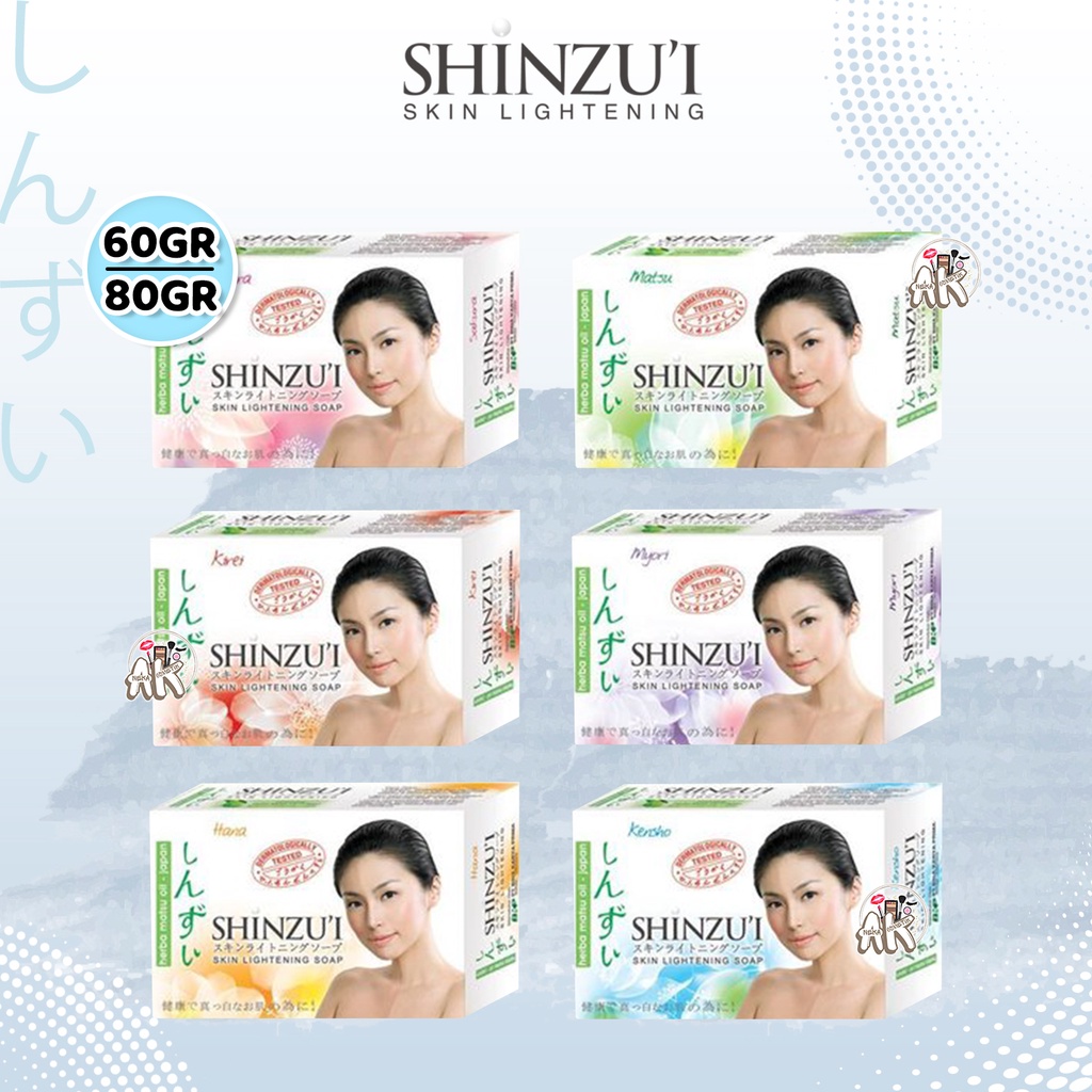 Jual SHINZUI SKIN LIGHTENING SOAP BAR / SHINZUI SABUN BATANG 60gr ...