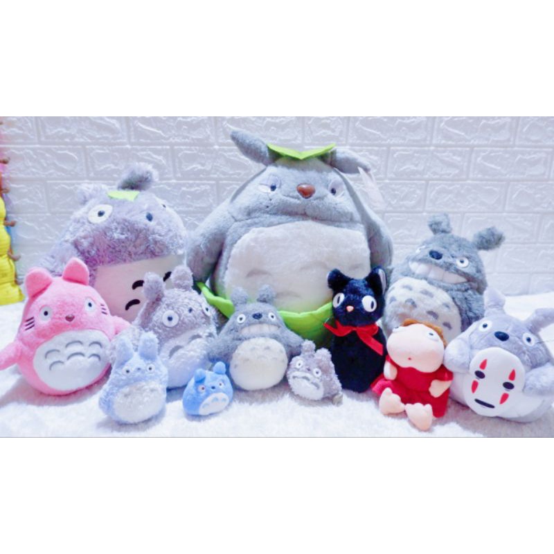 Jual boneka totoro my neighbor abu catbus original ori studio gibli sun ...