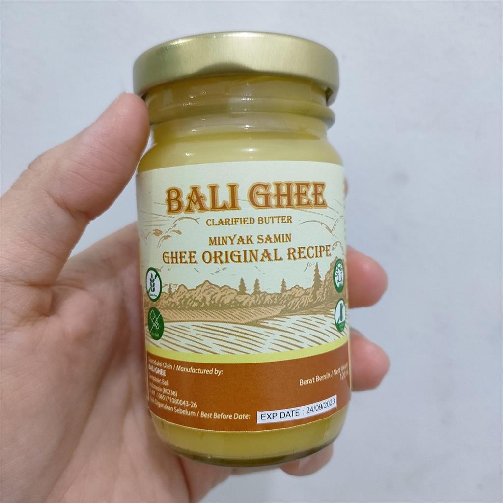 Jual Ghee Clarified Butter Original Recipe Minyak Samin 120ml - Bali ...