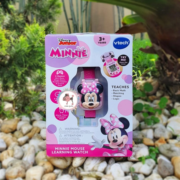 Jual VTECH DISNEY JUNIOR MINNIE MOUSE LEARNING WATCH | Shopee Indonesia