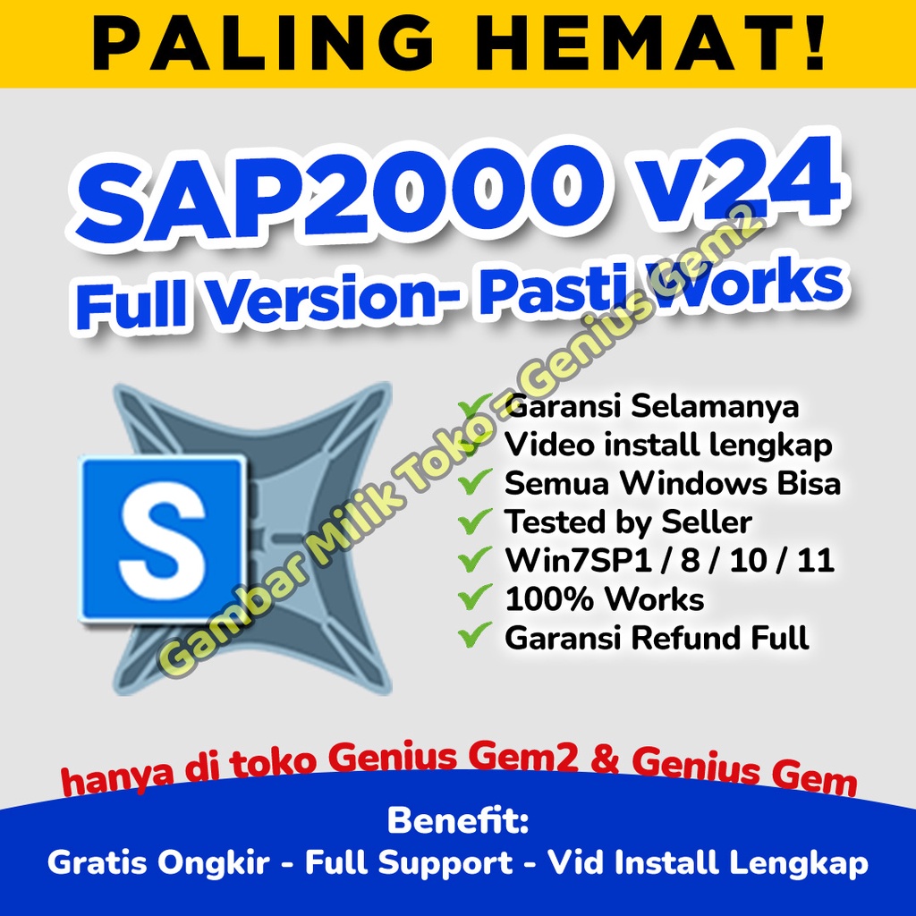 Jual SAP2000 v24 CSI | Shopee Indonesia