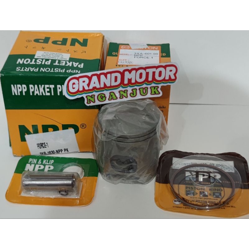 Jual Piston Kit Seher Set Force1 FIZR NPP 3YR Force One Force 1 F1ZR Seker Set Paket Piston ...