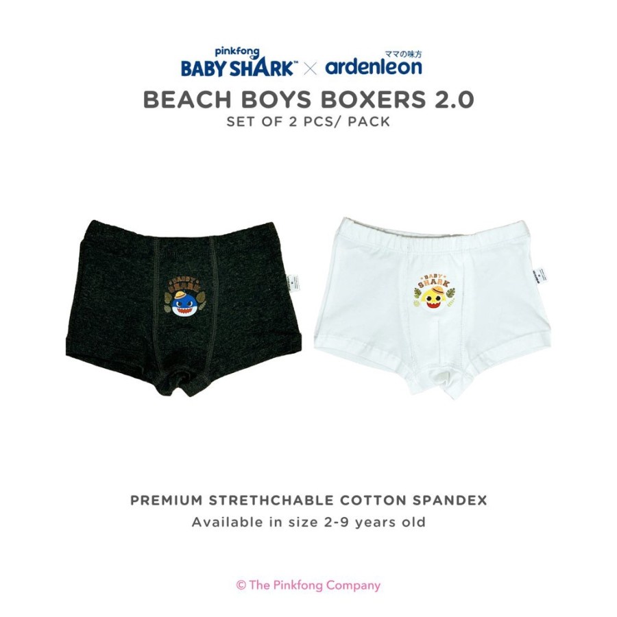 Jual Arden leon Pinkfong Baby Shark Beach Boys Boxers | Shopee Indonesia