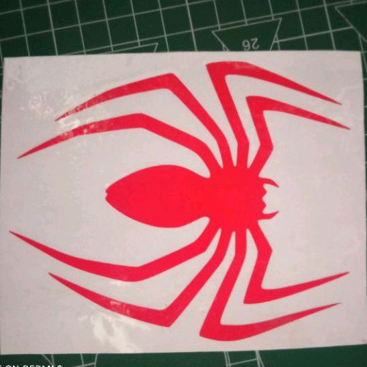 Jual Cutting stiker Laba laba Spiderman | Shopee Indonesia