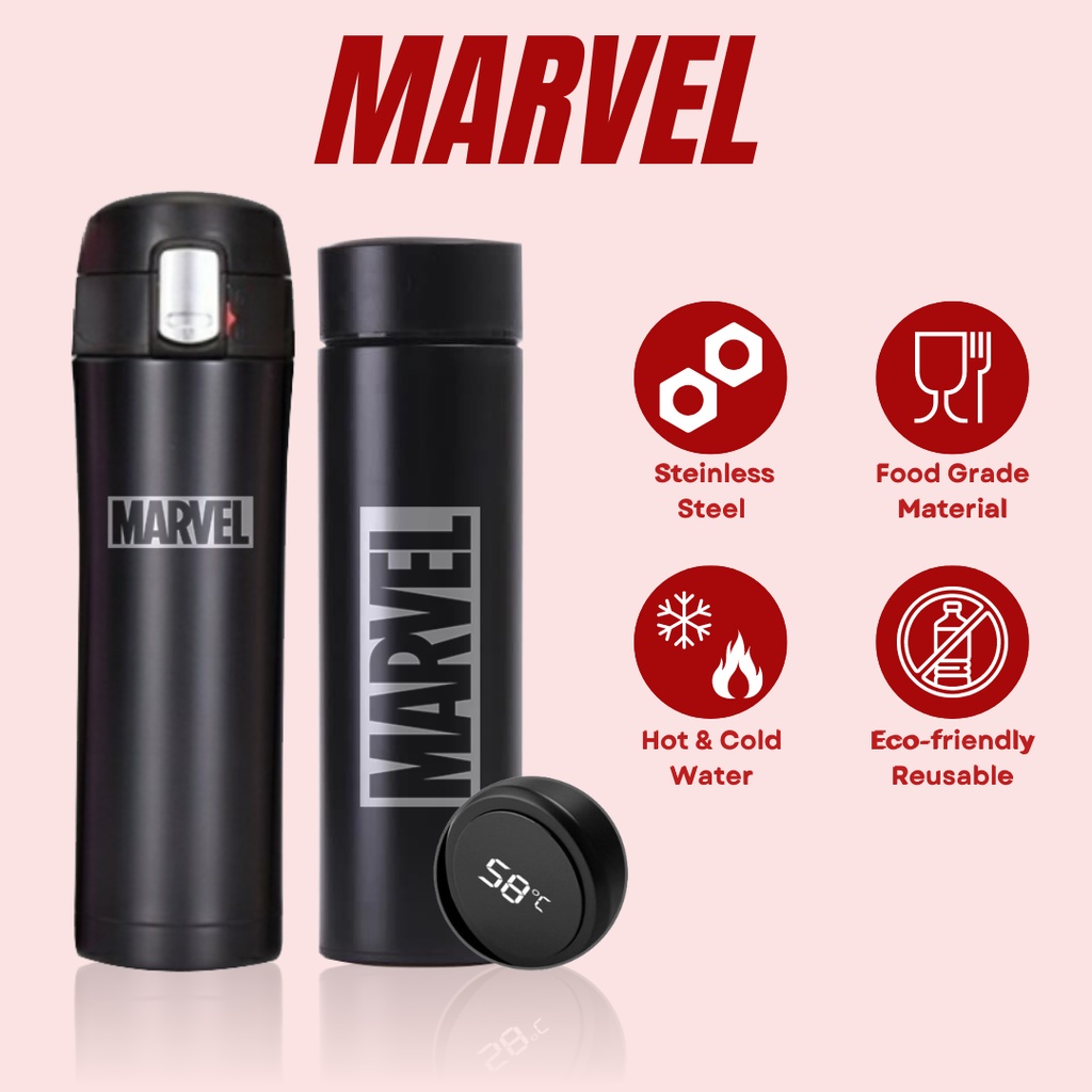 Jual MARVEL - TUMBLER TERMOS CUSTOM DESAIN LOGO MARVEL | Shopee Indonesia