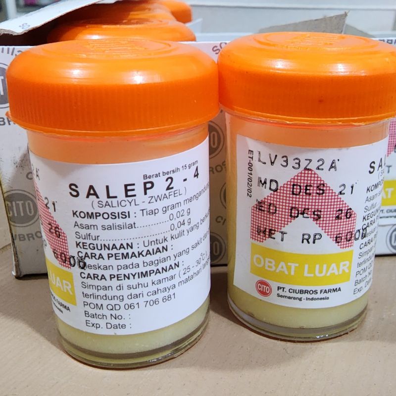 Jual salep 2-4 ( 1 botol @ 15 gram ) cito / nufarindo exeltis salep ...