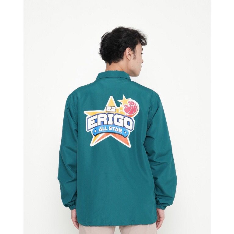 Jual Erigo Coach Jacket Unseld Shade Spruce | Shopee Indonesia
