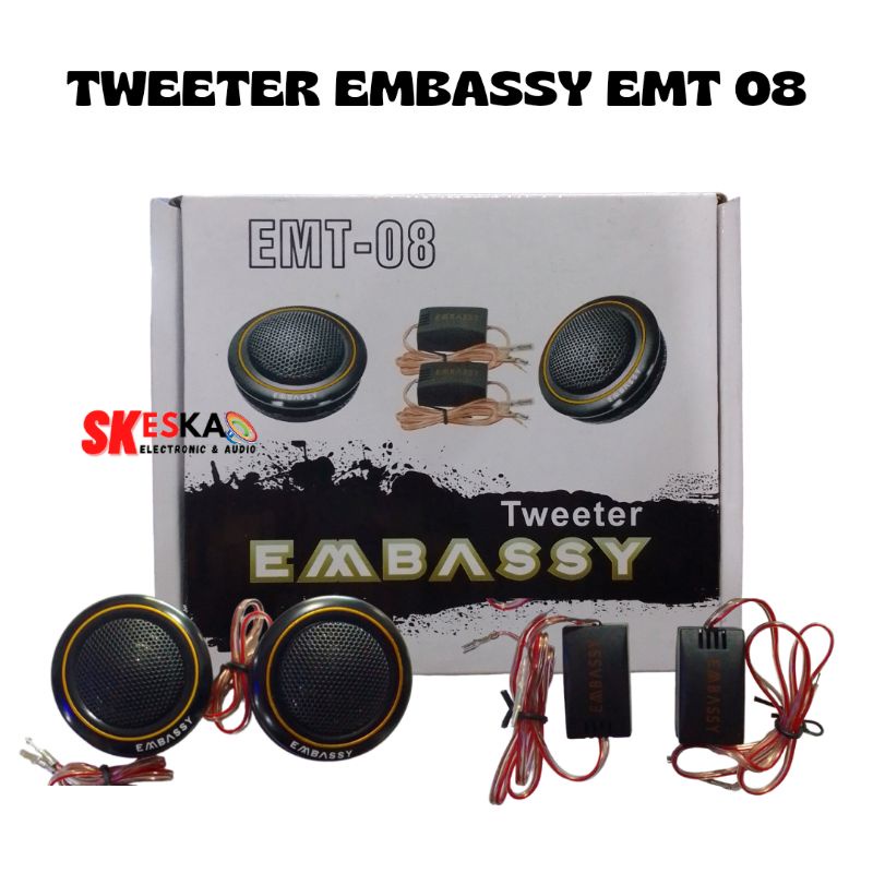 Jual TWEETER EMBASSY EMT-08 NEODYMIUM FULL BESI | Shopee Indonesia