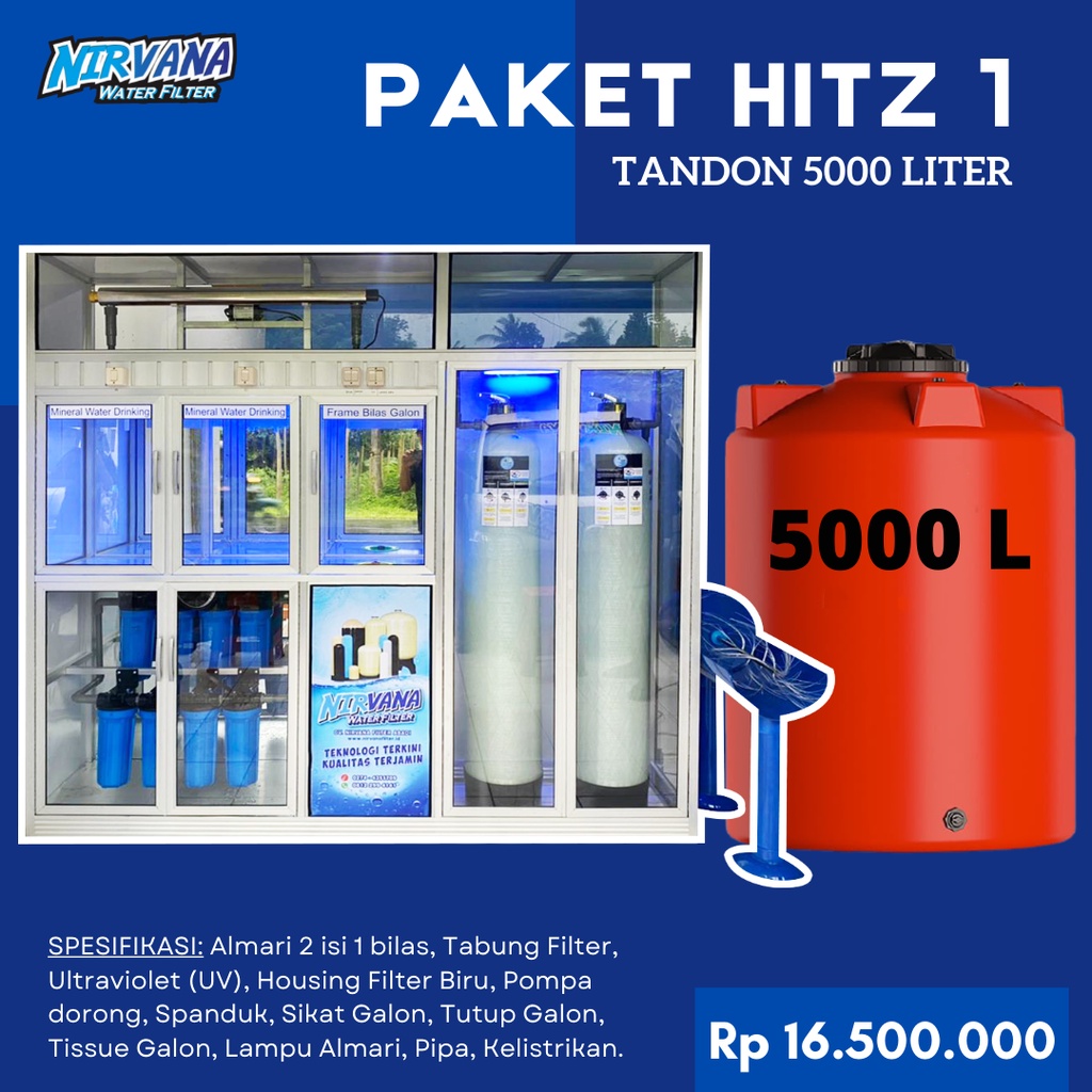 Jual PAKET HITZ 1 - TANDON 5300L | Shopee Indonesia