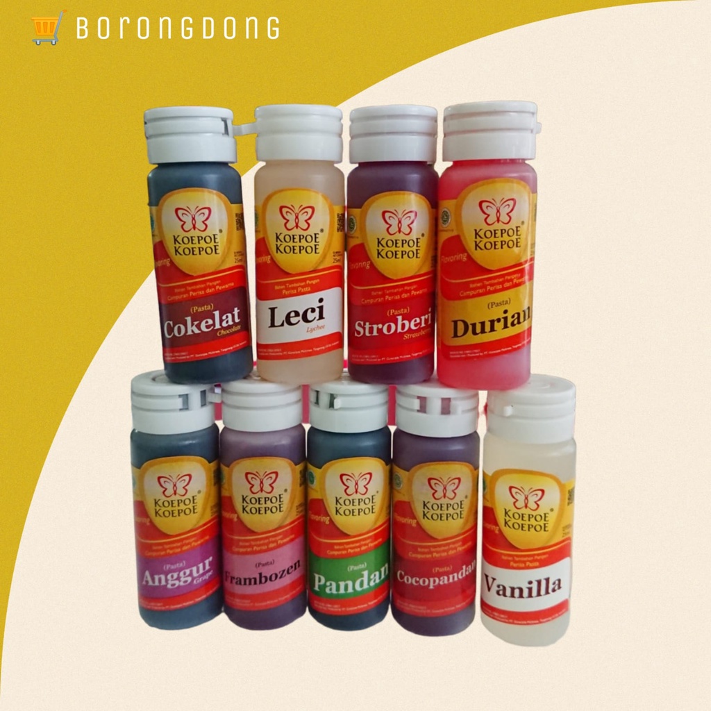 Jual Koepoe Pasta (Aneka Rasa) 25 Ml | Shopee Indonesia