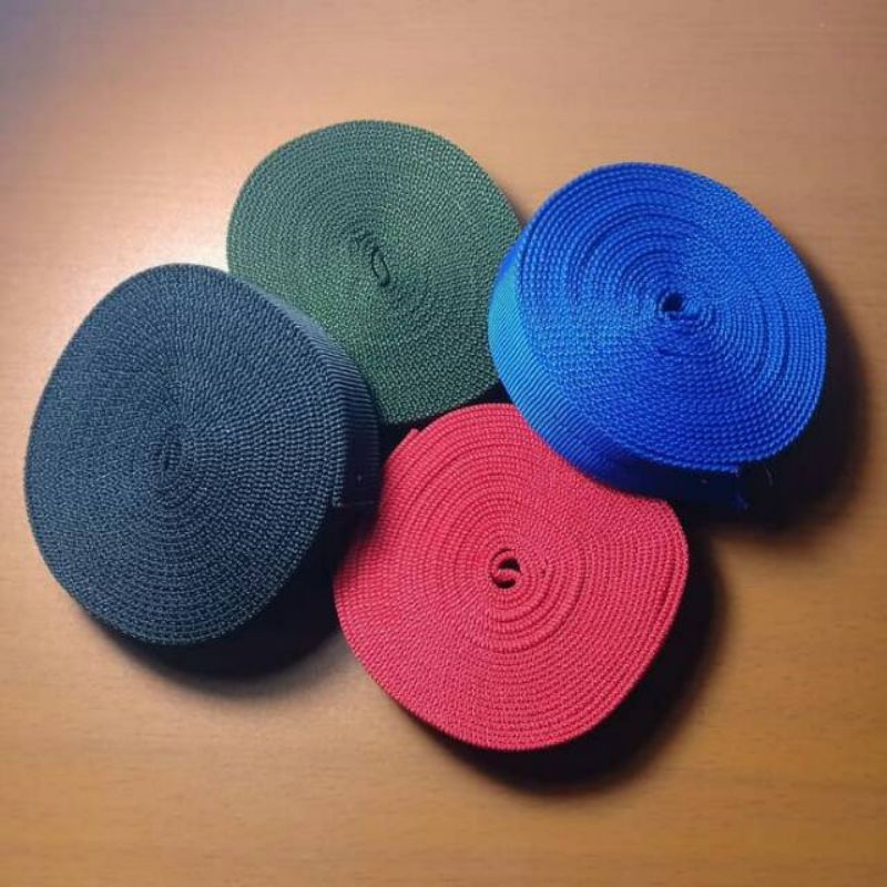 Jual TALI WEBBING SAFETY TUBULAR DOUBLE/ TALI HAMMOCK 5 METER/ TALI ...