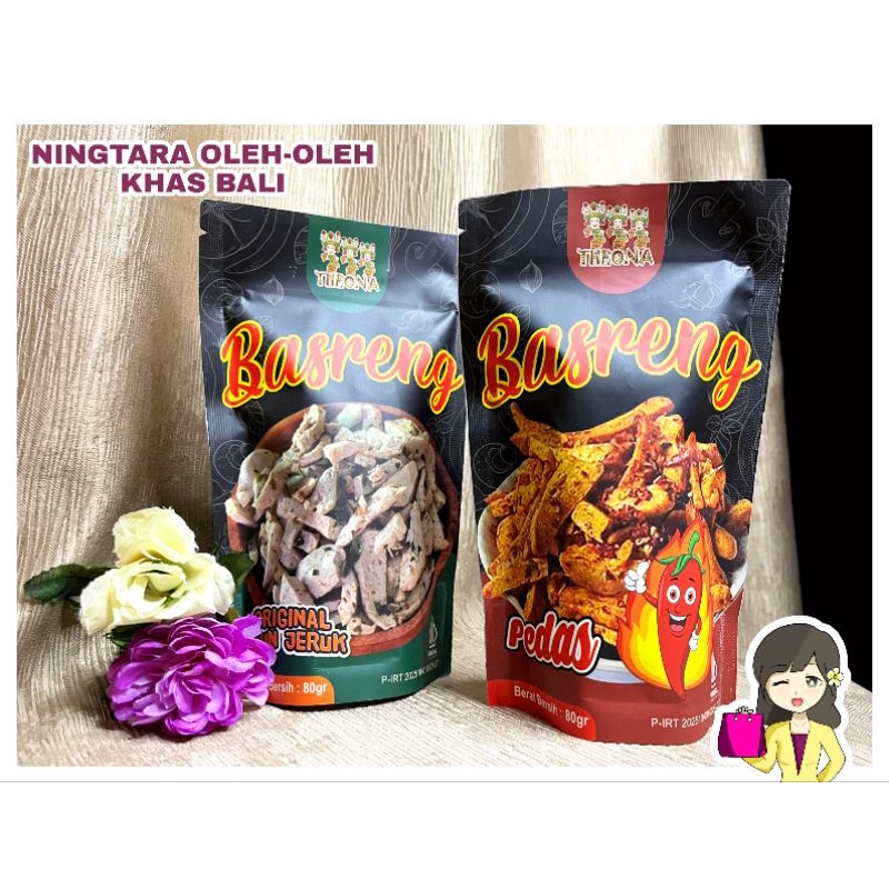 Jual BASRENG THEONA RASA ORIGINAL DAUN JERUK DAN PEDAS 100% OLEH-OLEH ...