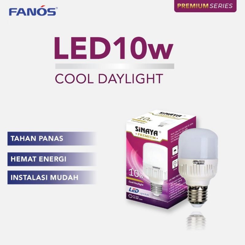 Jual Sinaya Lampu Led 10 Watt(Putih) | Shopee Indonesia