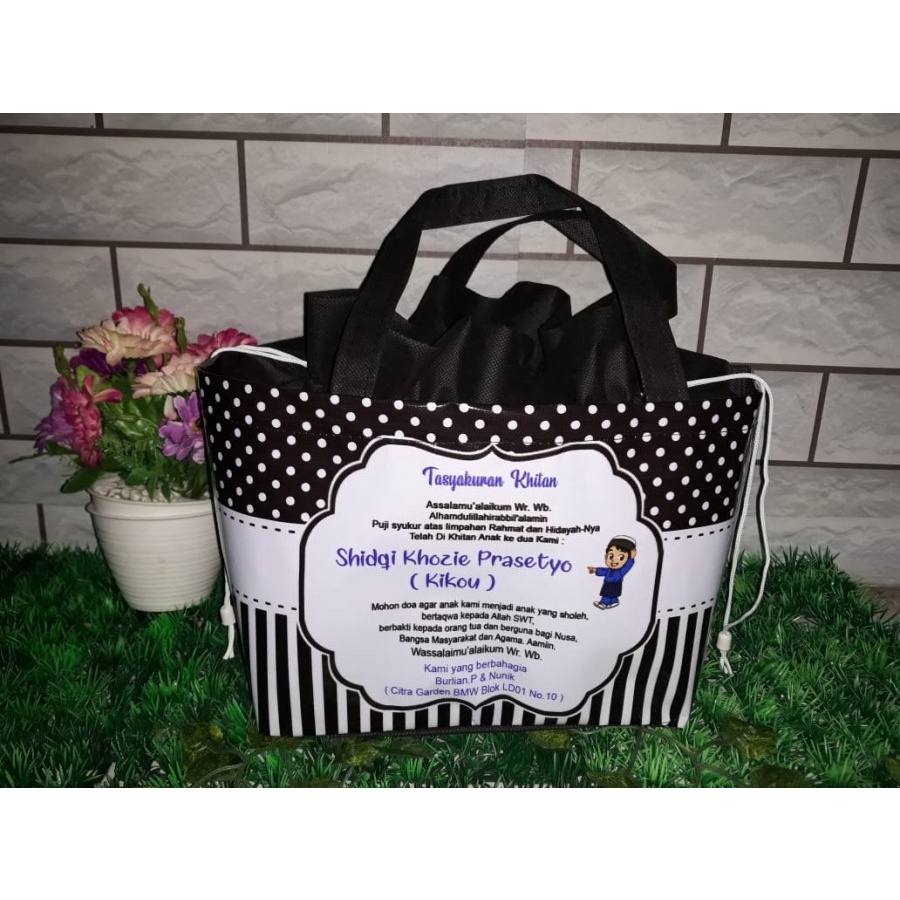 Jual TAS BERKAT HAJATAN / TAS KHITAN / GOODIBAG CUSTOM / TAS SUNATAN ...