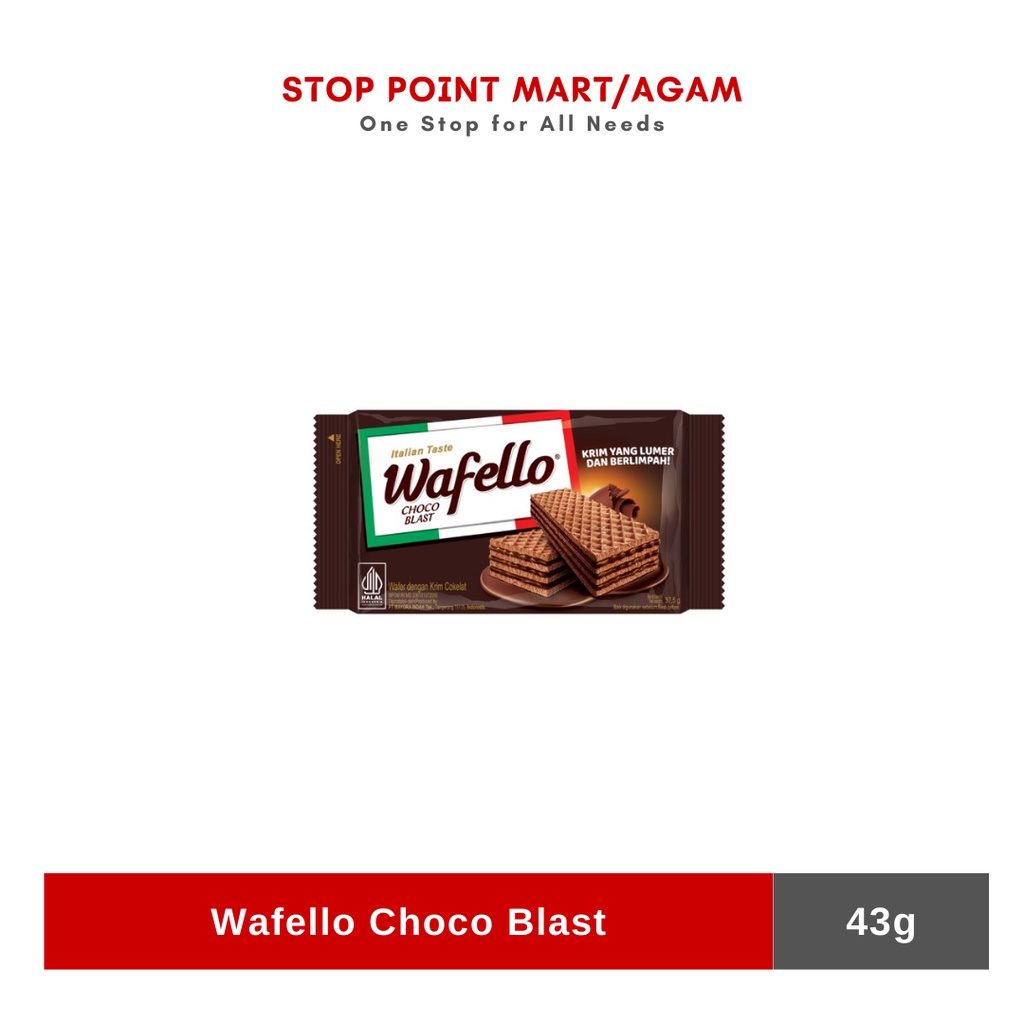 Jual Wafello Wafer 43g (All Variants) | Shopee Indonesia