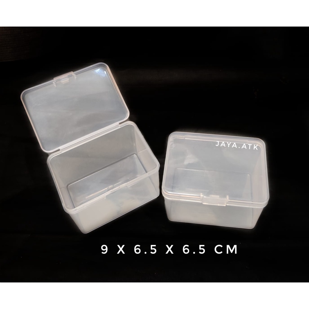 Jual KOTAK PENYIMPANAN BOX PLASTIK KECIL 9X6X6 MB-966 TUTUP SERBAGUNA ...