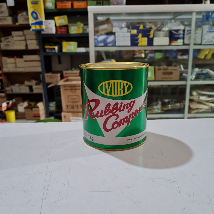 Jual compound rubbing ivory warna putih 1kg utk mobil dan motor ...
