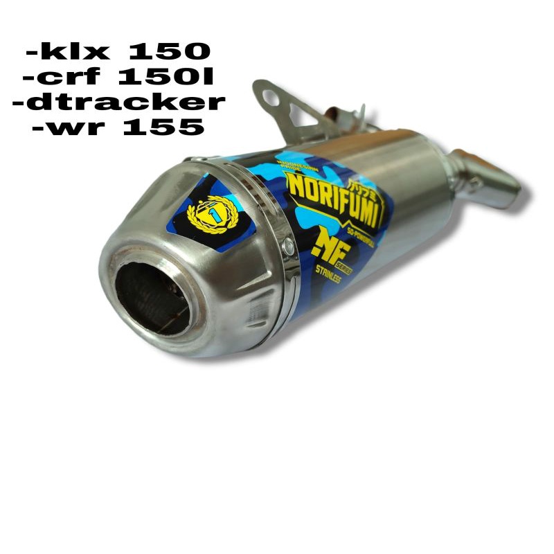 Jual Knalpot Racing Crf 150l Klx 150 bf Dtracker Wr 155 Norifumi Rocket ...