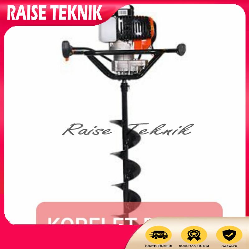Jual MESIN BOR TANAH EARTH AUGER FIRMAN FPD52 10INCH 250MM | Shopee ...