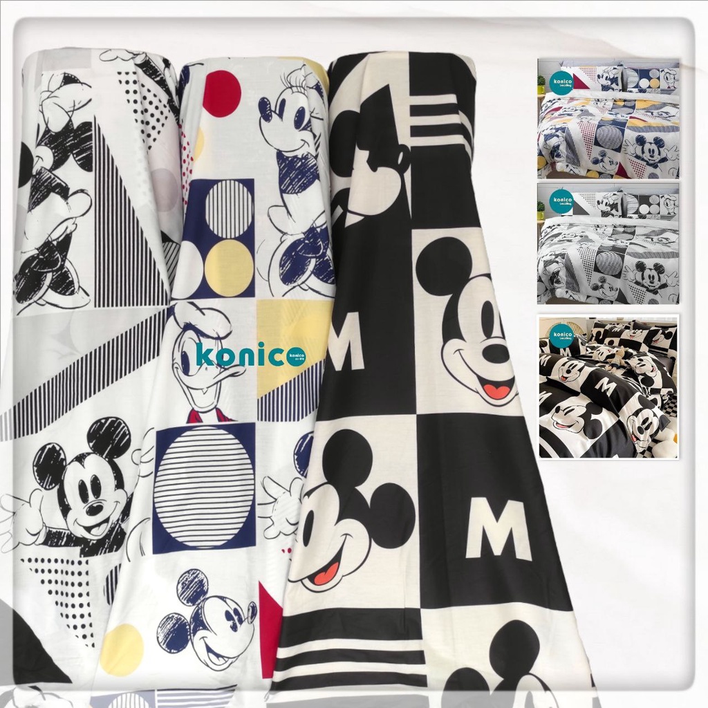 Jual KONICO Bahan Kain Sprei katun Motif tabur Anak MK VINTAGE | ELBHE STAR CATRA GROW (METERAN ...