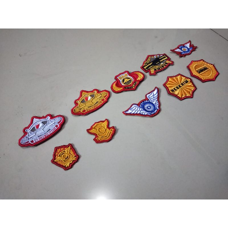 Jual Bordiran Pin Timbul Bordiran Lantas Dan Lainnya | Shopee Indonesia