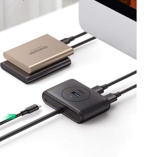 Jual UGREEN 20291 USB HUB TO USB 3.0 EXTENSION LAPTOP PC DESKTOP HDD FD ...