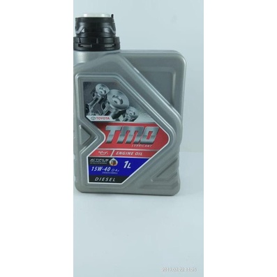 Jual Oli Mesin Diesel TMO Toyota Motor Oil 15W-40 (1 liter) | Shopee ...