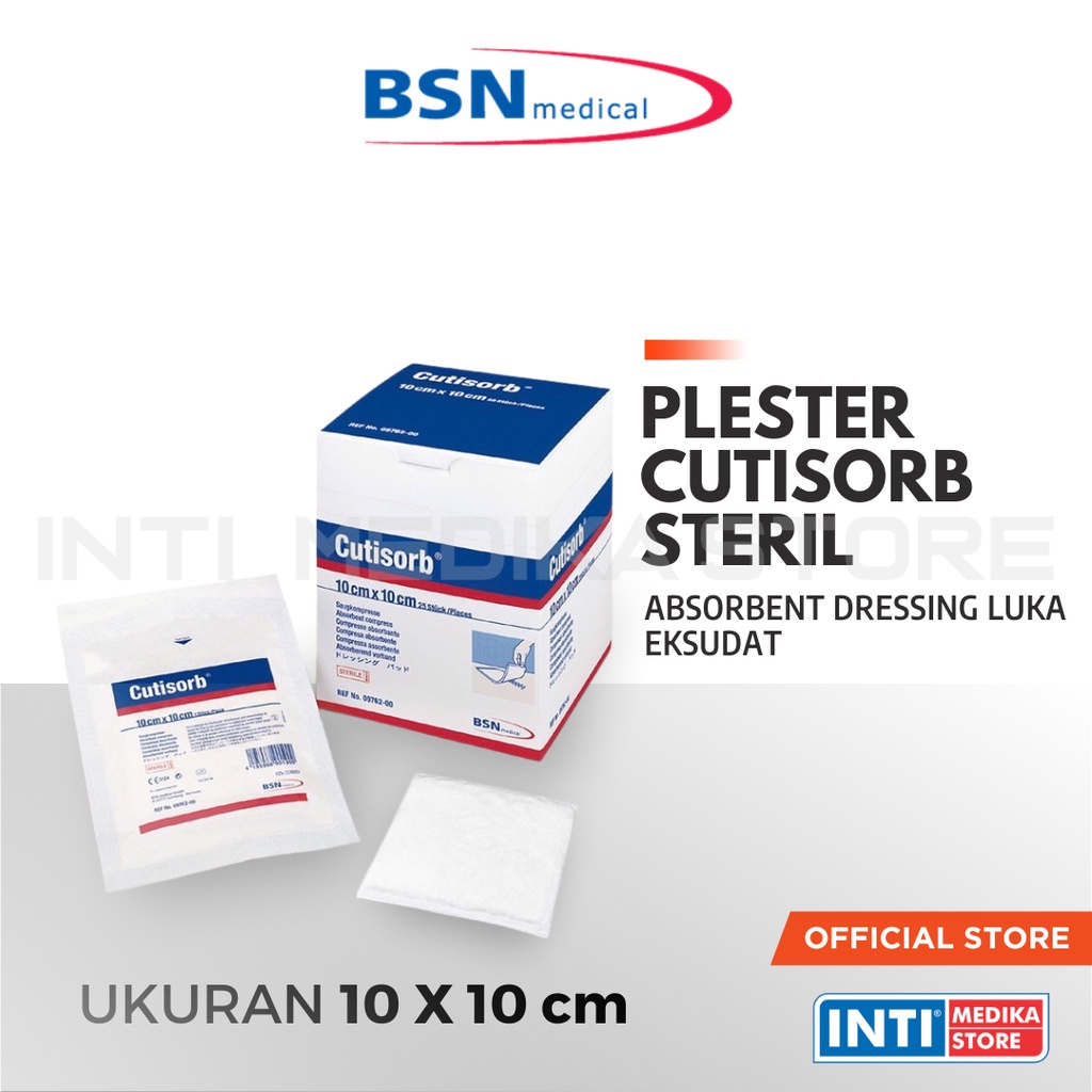 Jual BSN - Plester CUTISORB STERIL Absorbent Dressing Luka Eksudat ...