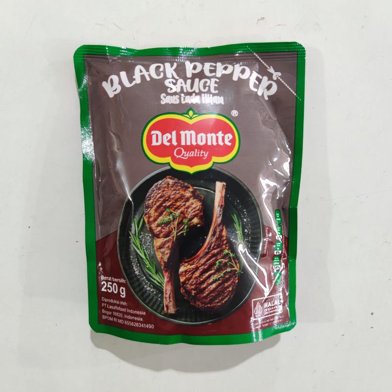 Jual DELMONTE blackpaper 250gr | Shopee Indonesia