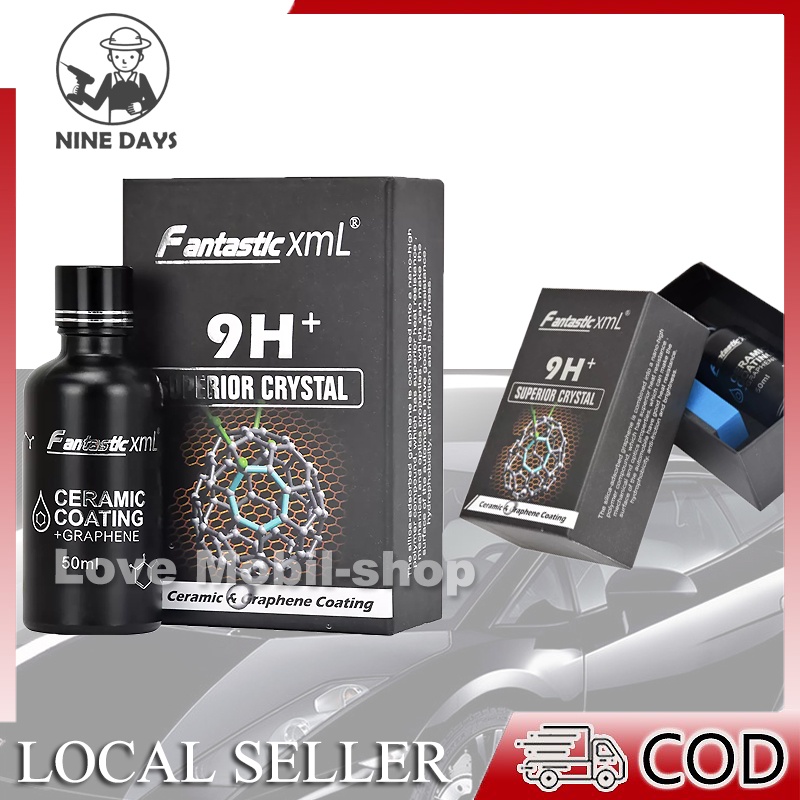 Jual 50ml 9H+ Nano Coating Mobil -NANO CERAMIC COATING 9H -NANO CERAMIC ...