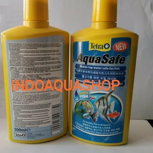 Jual Tetra Aquasafe 500ml / Aqua Safe 500 ml | Shopee Indonesia